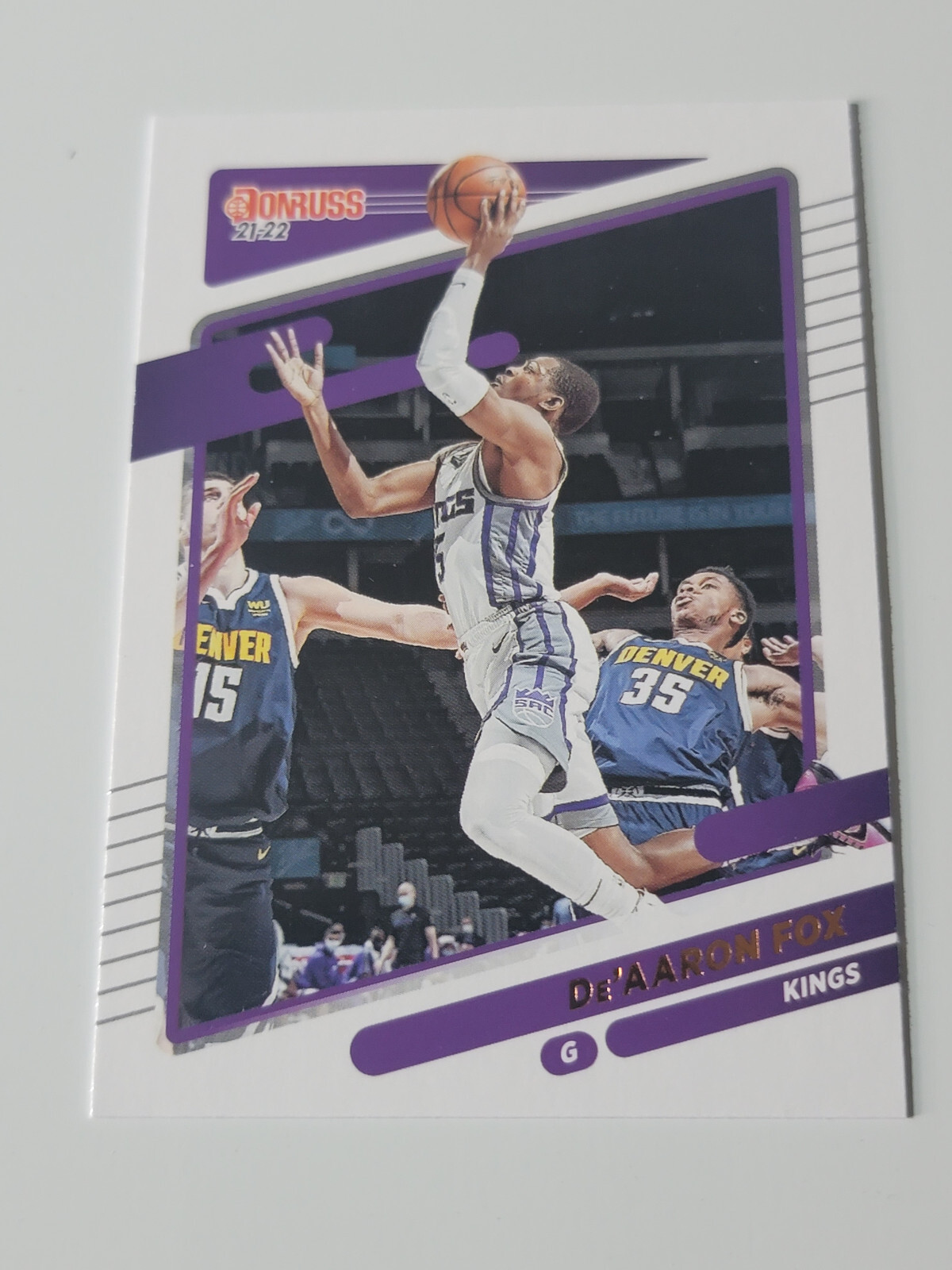 De'ARRON FOX 2021 Panini Donruss #126. KINGS | eBay