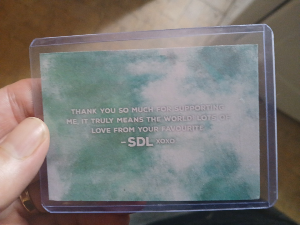 Steph De Lander Signed Kiss Card and Cup Nxt WE TNA | eBay