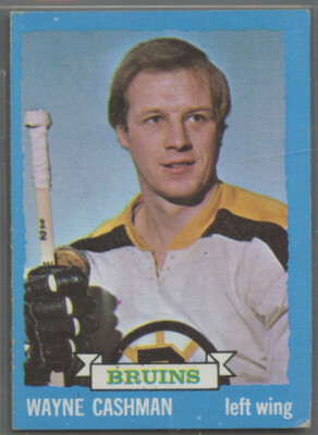 1973-74 Topps #166 Wayne Cashman Boston Bruins | eBay