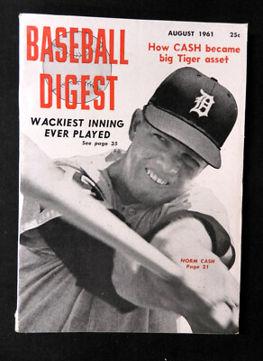 (10) 1961 Baseball Digest Magazines Lot No Mailing Labels | eBay