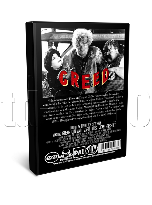 Original Movie Poster Greed 1924