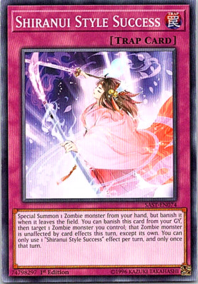 Shiranui Style Success SAST-EN074 Yu-Gi-Oh! Light Play 1st Edition | eBay