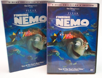 Walt Disney FINDING NEMO DVD 2-Disc Set from 2003 786936215595| eBay