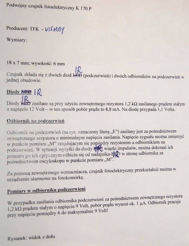 50pcs K170P [ CNY70 x 2 ] dual reflective opto-sensor TFK-VISHAY | eBay