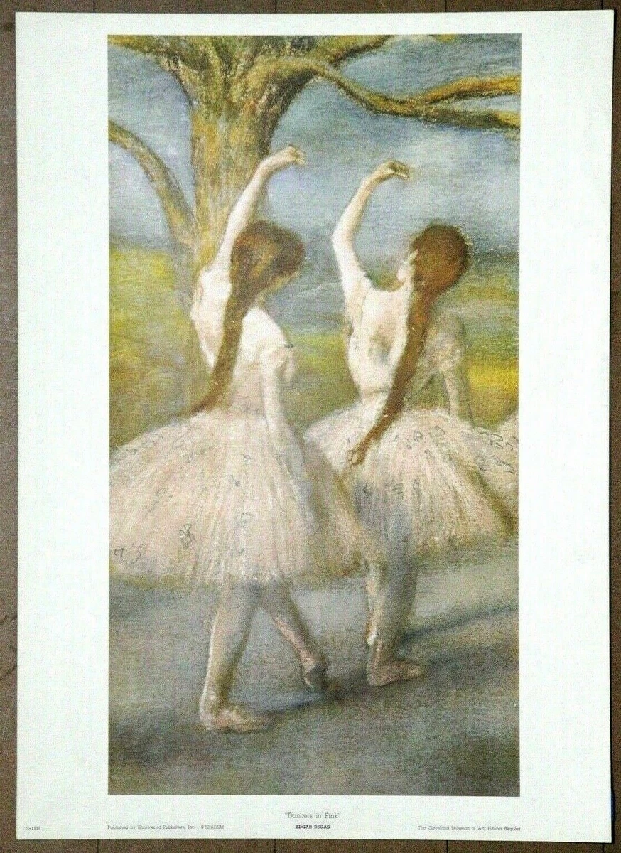 Edgar Degas Pink Ballerina