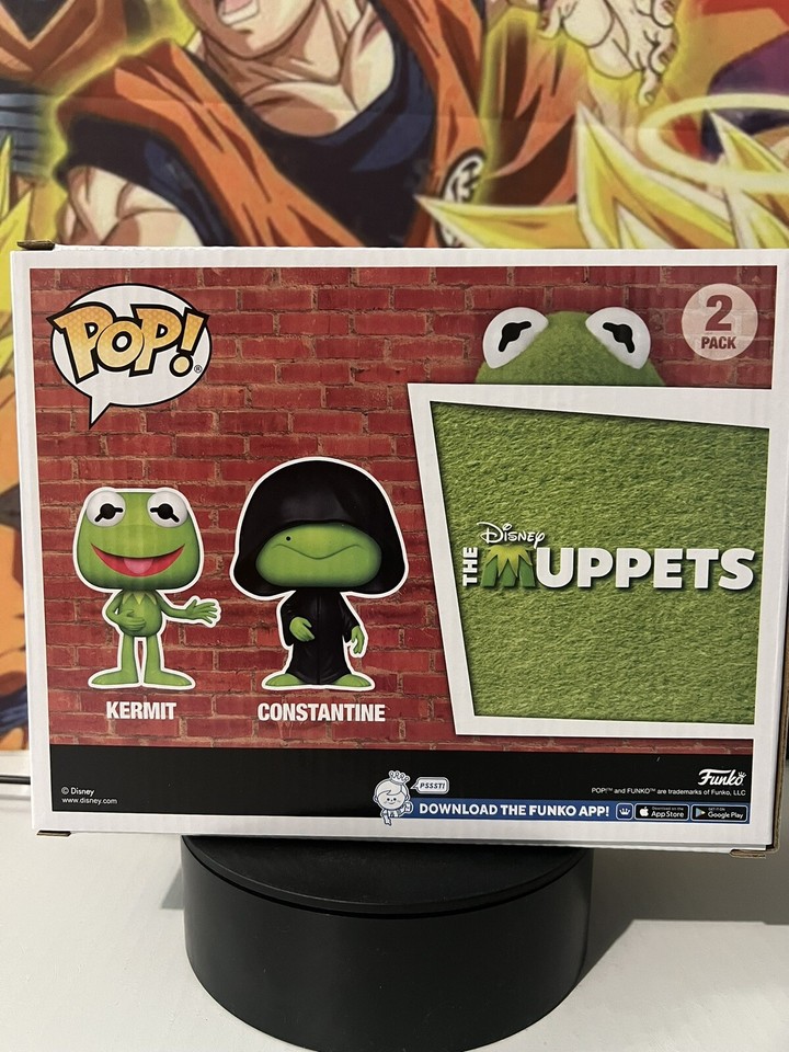 Funko POP! The Muppets - Kermit & Constantine (2 Pack) HOT TOPIC ...