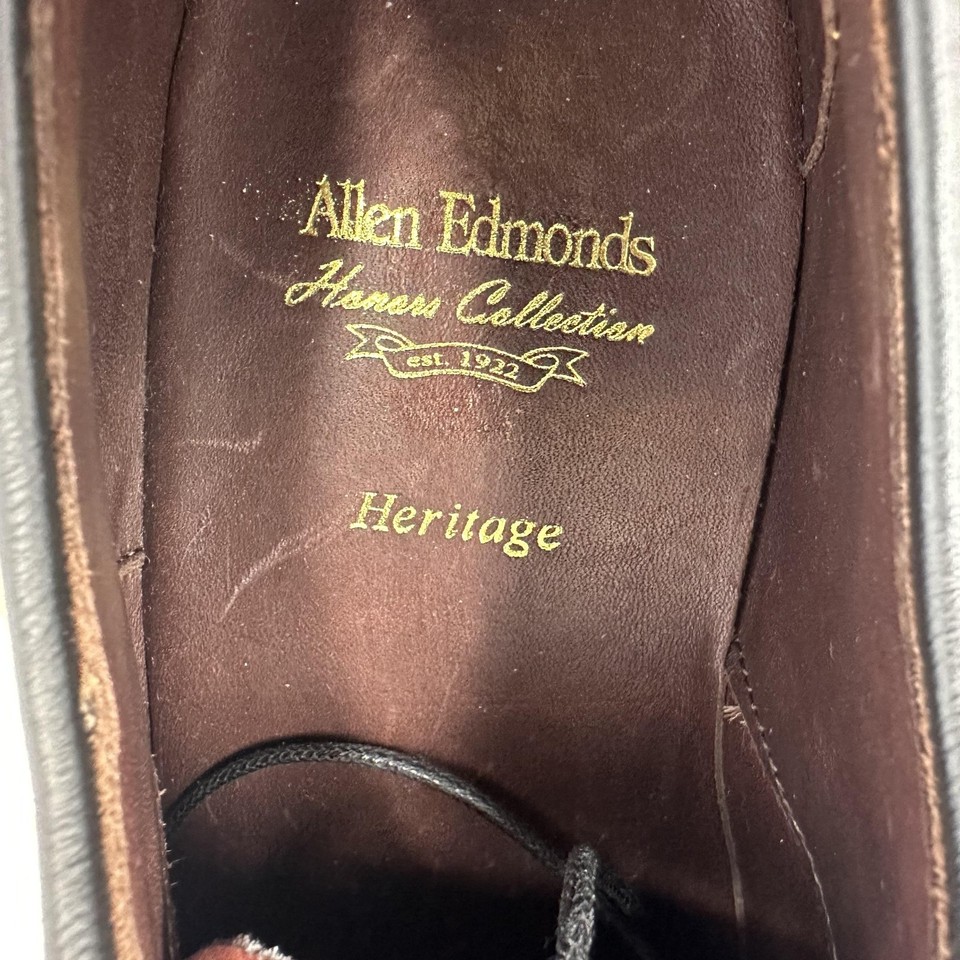 Allen Edmonds Heritage Honors Collections Mens Size 9 White Brown Golf ...