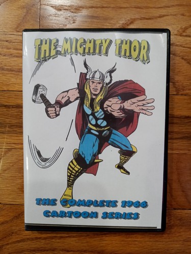 VINTAGE ITHE MIGHTY THOR 1966 CARTOONS DVD COMPLETE SERIES MARVEL ...