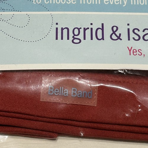 NEW Size 3 Red Bella Band Ingrid & Isabel Maternity Pregnancy Bellaband ...