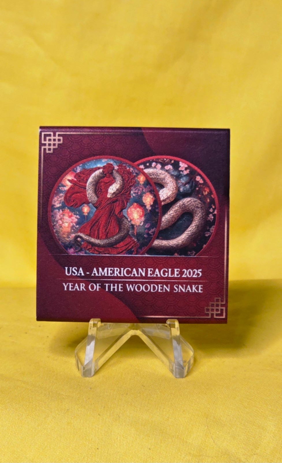 2025 Germania American Eagle ~ Year of the Wooden Snake ~ 1oz 999 | eBay