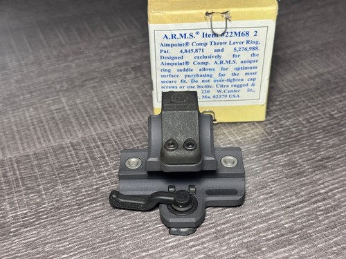 A.R.M.S. #22 30mm M68 Aimpoint Comp M2 M3 QD Mount NLS Wingless ARMS ...