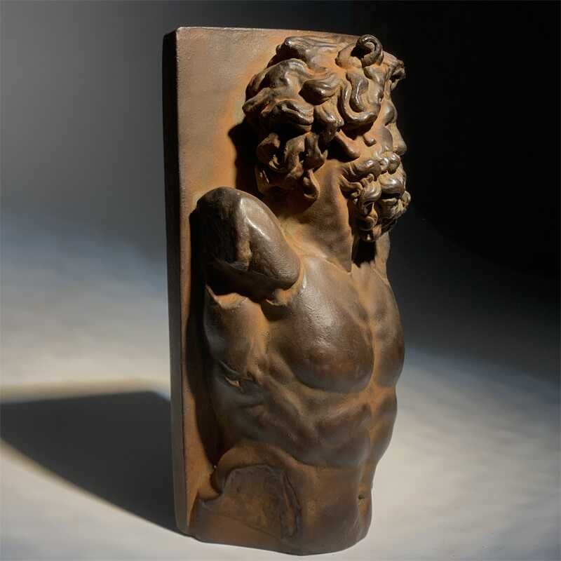 European Ancient Roman Retro Sculpture Museum Replica Bust Home ...