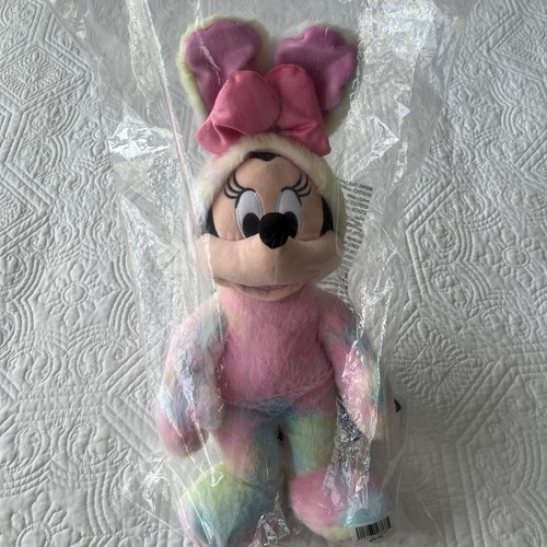 Disney Minnie Mouse Easter Bunny 2025 Plush Stuffed Animal NWT | eBay