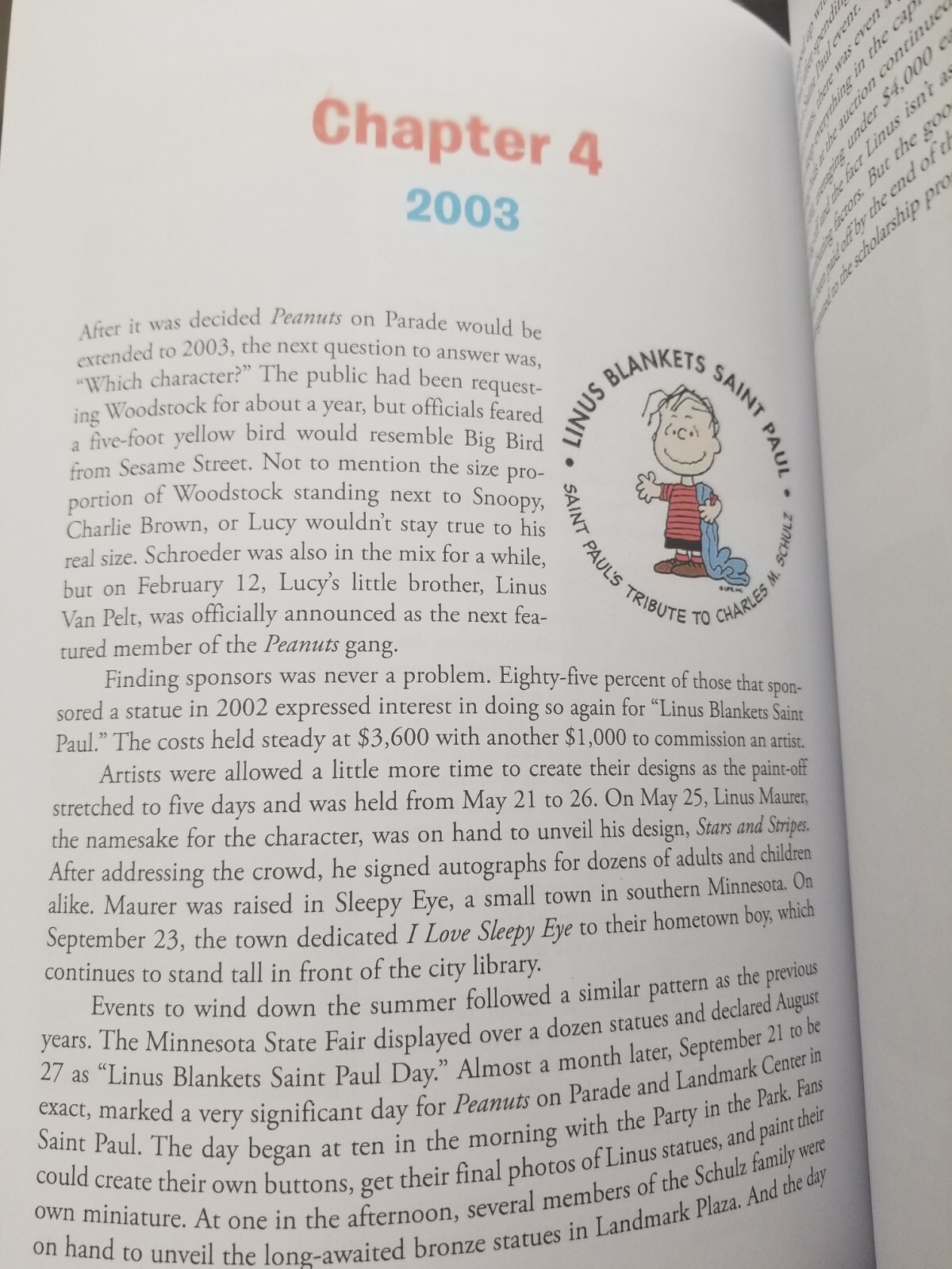 Peanuts On Parade Vol. 1 *Author Signed* Book Minnesota History Snoopy ...