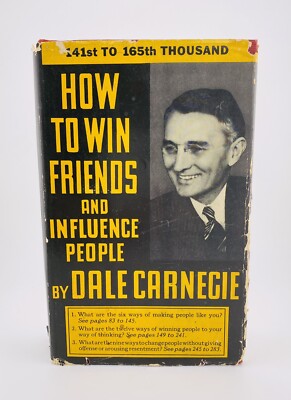Dale CARNEGIE, HOW TO WIN FRIENDS AND INFLUENCE PEOPLE, 1937, 1ST ED ...