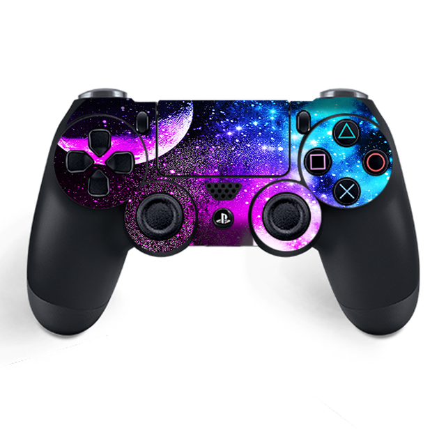 Skins Decal Wrap for PS4 / PS4 Pro Controller - Galaxy Fluorescent | eBay