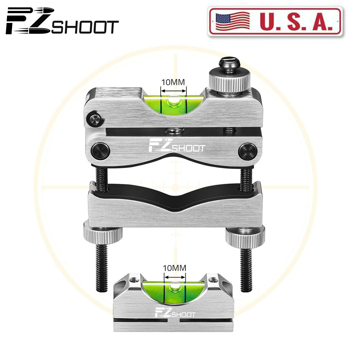Professional Reticle Alignment Leveling Tool Kit Scope Crosshair Repair ...