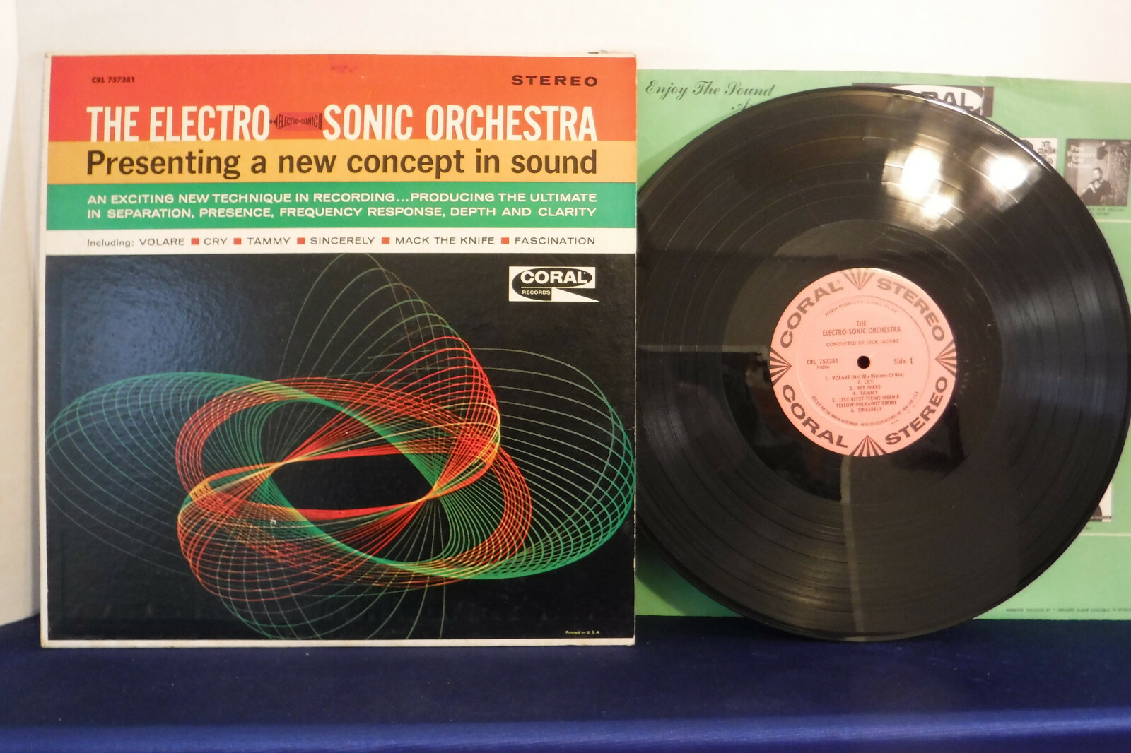 The Electro Sonic Orchestra, Coral Records CRL 75738,1961 Electronic ...