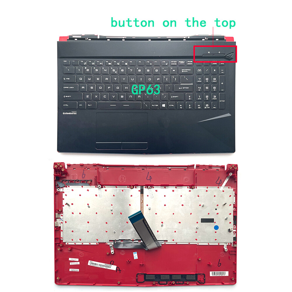 New for MSI GE63 GP63 GL63 MS-16P4 MS-16P5 8RD 8RC 8RE Palmrest ...