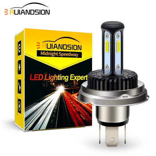 1PC P45T LED Bulb Classic Vintage Car R2 Motorcycle Headlight Hi Lo ...