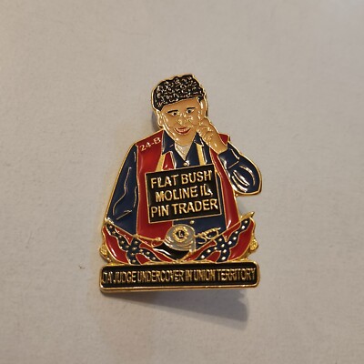 DA Judge Undercover In Union Territory Civil War Lions Club Pin (79) | eBay