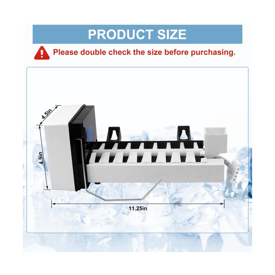 241798231 241798224 Ice Maker Assembly with Nano Coating - Perfect for ...