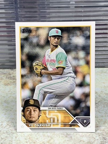 2023 Topps Series 1 #279 Yu Darvish Advanced Stats /300 San Diego ...
