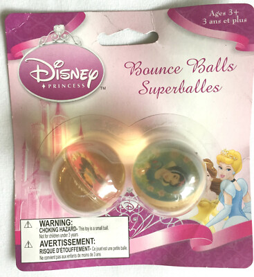 NEW Disney Princess Bounce Balls Superballes | eBay