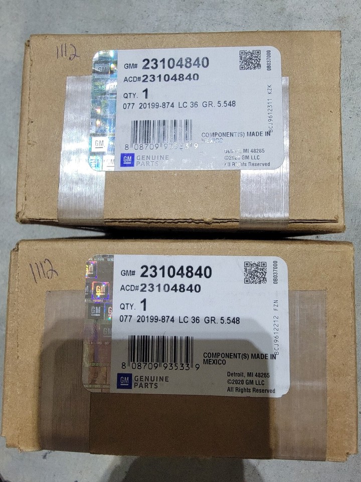 Genuine GM Drive Shaft Universal Joint Kit 23104840 X2 | eBay