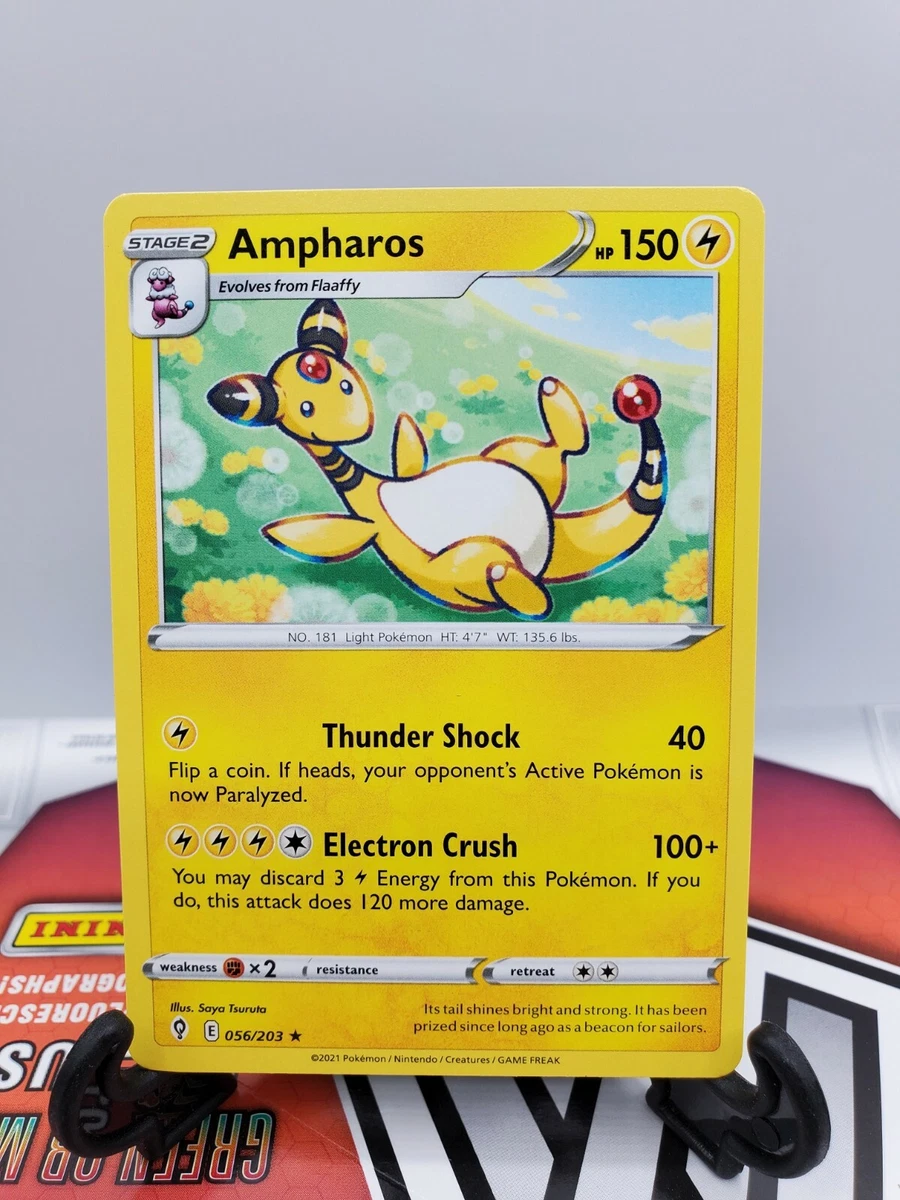 Ampharos Pokemon Card