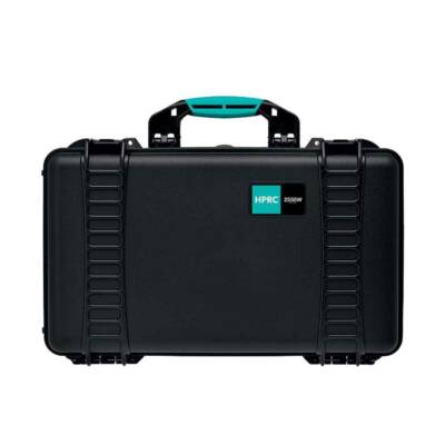 HPRC 2550W Wheeled Hard Resin Case with Second Skin - Black/Turquoise ...