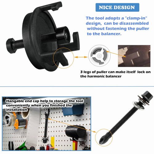 25264 Harmonic Balancer Puller and Harmonic Balancer Installer For GM ...