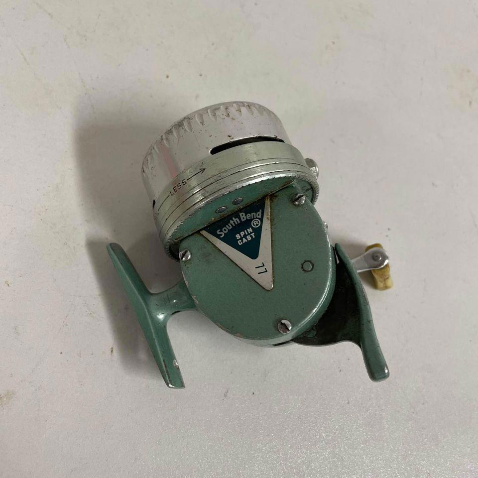 Vintage South Bend SPIN CAST 77 Model A Fishing Reel - HLN | eBay