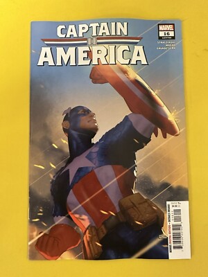 Captain America #16 Saiz Main Cvr A Unread Bagged & Boarded (Marvel ...