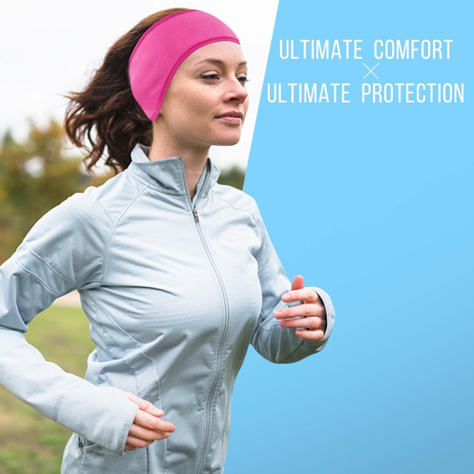 Ear Warmer Headband/Winter Fleece Ear Cover for Men Women/Cold Weather ...