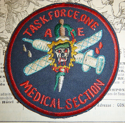 Patch - 1972 A & E - Task Force 1 - MEDICAL SECTION - CCN - Vietnam War ...