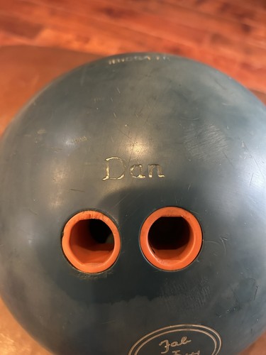 Blue FAB Hammer Bowling Ball 15 LB 14 oz Drilled Vintage “DAN” | eBay