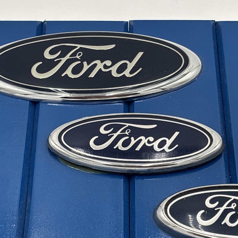 Vintage Ford Emblems Sign Wooden Plaque Garage Man Cave Decor | eBay