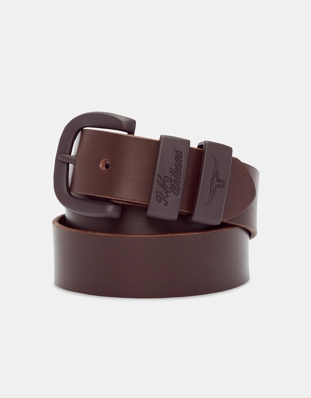 RM Williams DROVER Work BELT - Sz 44" / 112cm Australian Cowhide ...