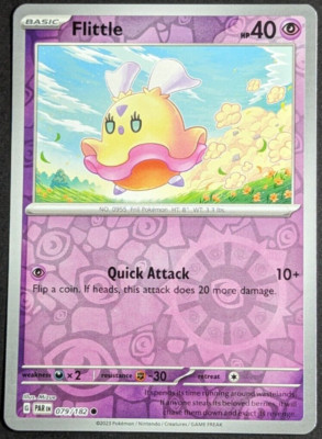 Flittle Reverse Holo NM 079/182 Paradox Rift Pokemon Card | eBay