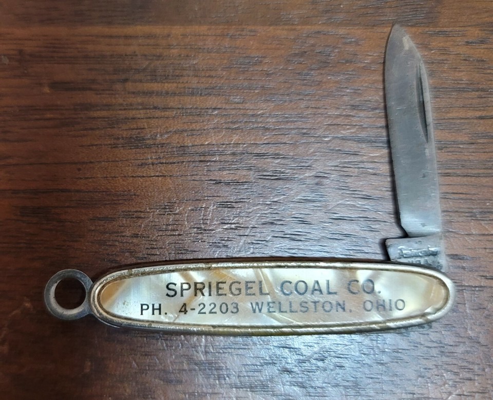 Spriegel Coal Co. Knife | eBay