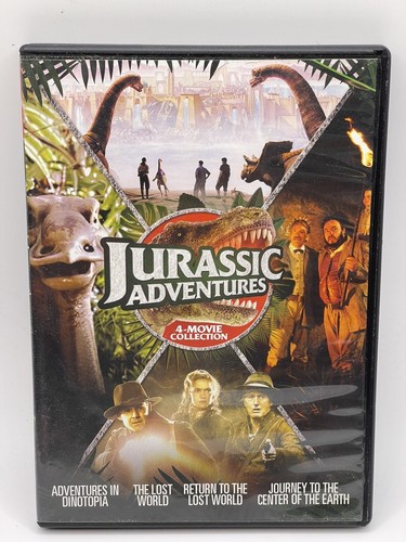 Jurassic Adventures DVD (DVD) - 4 Movie Collection + Bonus - 2 Disc Set ...