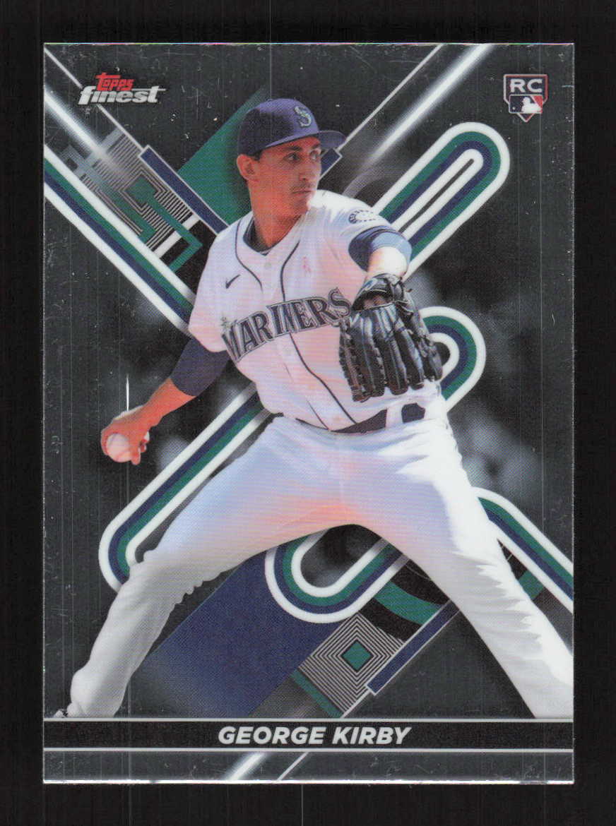 George Kirby RC 2022 Finest Seattle Mariners #12 | eBay