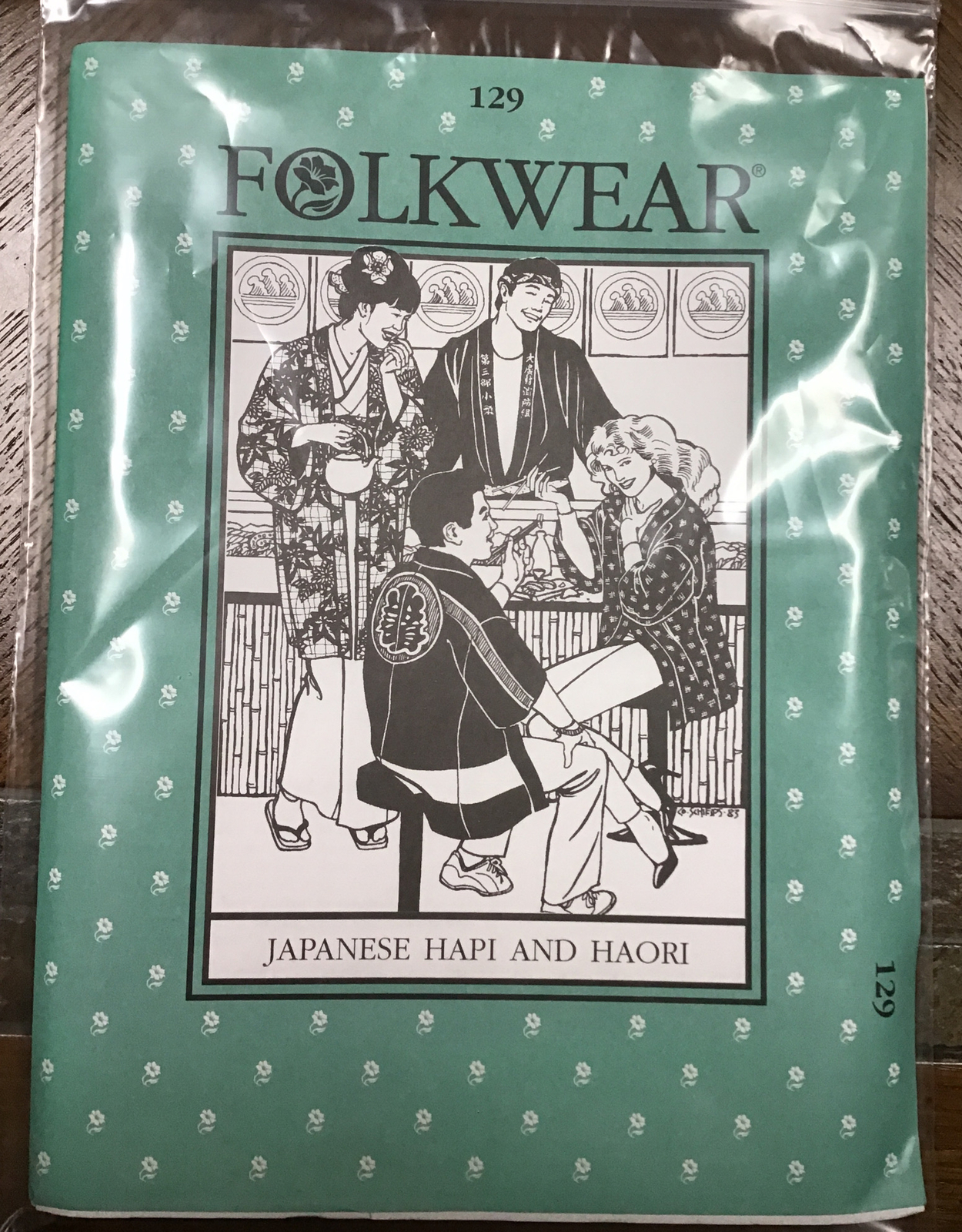 1983 Japanese Hapi and HAORI Pattern by Folkwear 129 for sale online | eBay