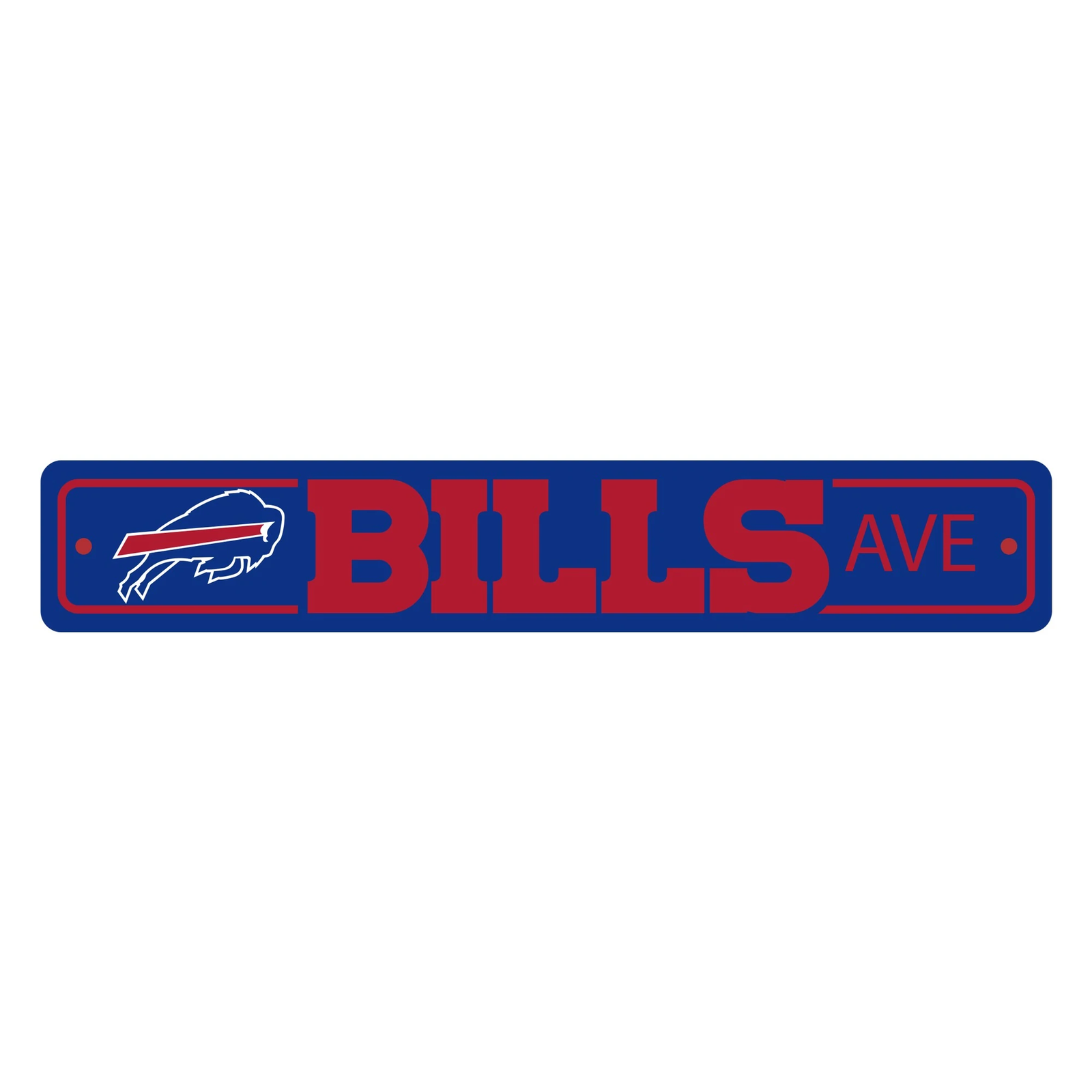 Official NFL Football Street Sign Ave Licensed Durable Man Cave | eBay