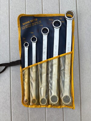 4 Piece Closed end wrench set New Britain Machine - None Better USA ...