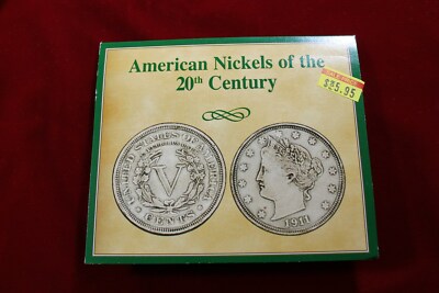AMERICAN NICKELS OF THE 20'TH CENTURY, 4- NICKELS IN PRESENTATION CARD ...