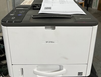 RICOH SP 3710DN A4 Mono B&W printer 32ppm (Used in excellent condition ...