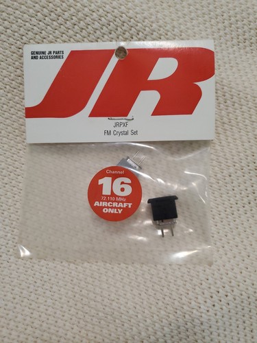 Vintage RC JR Radio FM Crystal Set JRPXF16 Channel 72.110mhz Old Stock ...
