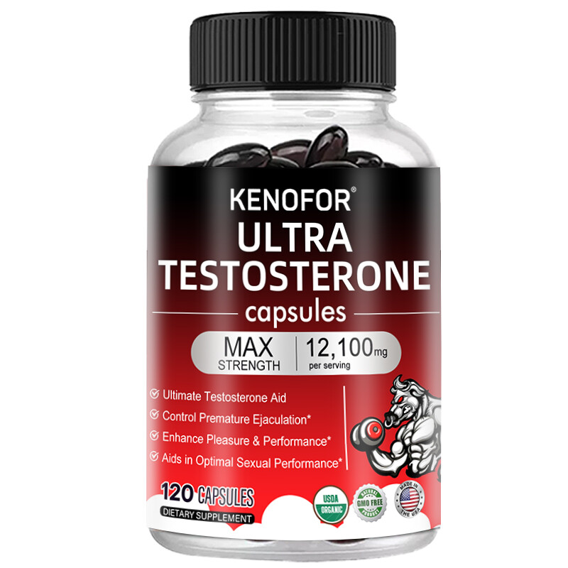 Ultra Testosteron Booster for Men, Energy & Endurance 30 to 120 ...